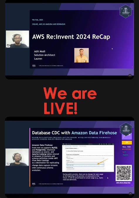 Aws Awscommunity Awsreinvent2024 Analytics Businessapplications… Adit N Modi