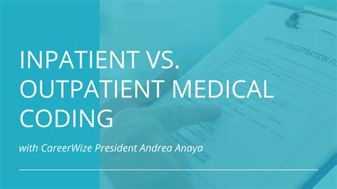 Inpatient Vs Outpatient Medical Coding — Careerwize