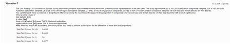 What Are The Values Of Test Statistic Cts P Value