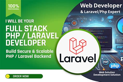 Be Full Stack Website Developer With Custom Backend Using Php Laravel