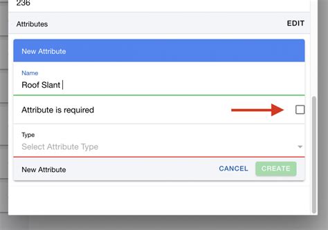 Marking An Attribute As Required Inspector Toolbelt Home Inspection