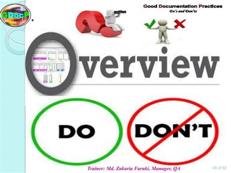 Good Documentation Practice Gdocp Pdf