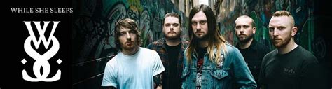 Artists While She Sleeps Official Band Shirts