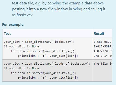 Solved Making A Dictionary From A CSV File Every Edition Of Chegg