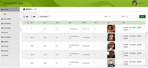计算机毕业设计之基于python古诗词学习系统 CSDN博客