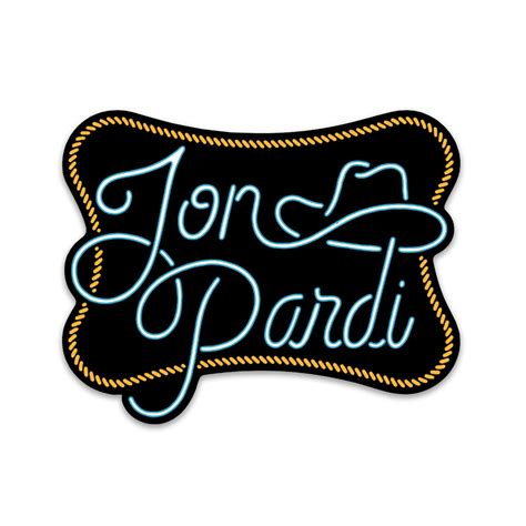 Lasso Sticker Jon Pardi