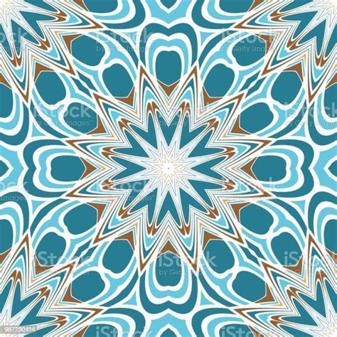 꽃 장식의 완벽 한 텍스처입니다 벡터 일러스트입니다 인테리어 디자인 인쇄 웹 및 섬유에 대 한 0명에 대한 스톡 벡터 아트 및