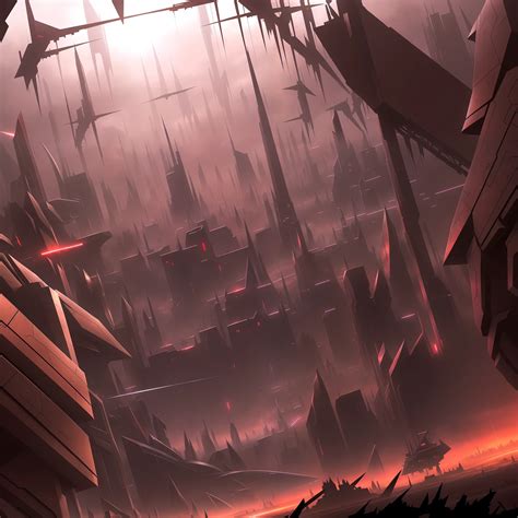 There Is A Picture Of A Futuristic City With A Lot Of Buildings
