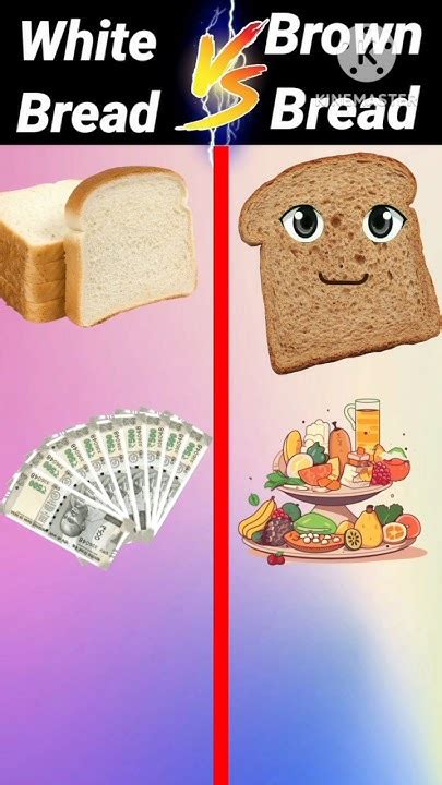white bread vs brown bread shorts virla youtube