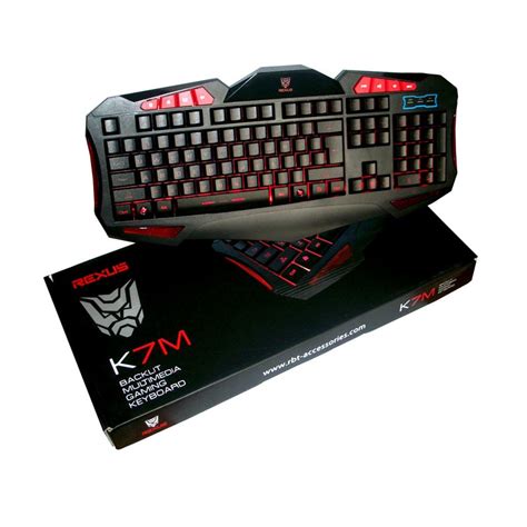 Jual Rexus K7m Gaming Keyboard Di Seller Id Ketawanggede Kota Malang Blibli