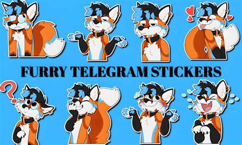 Draw Furry Stickers Telegram Stickers Discord Emotes Fursona Or Nsfw