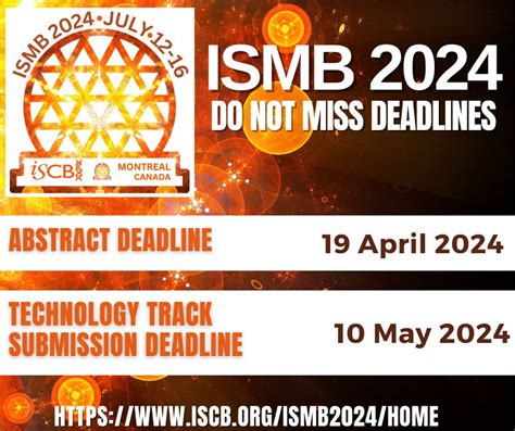 Iscb International Society For Computational Biology On Linkedin 🚨