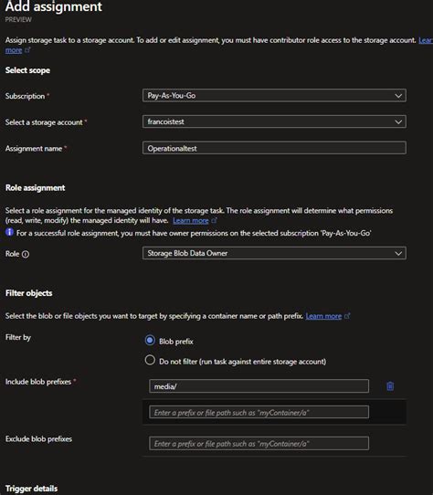 Using Azure Storage Actions For Automated Blob Management