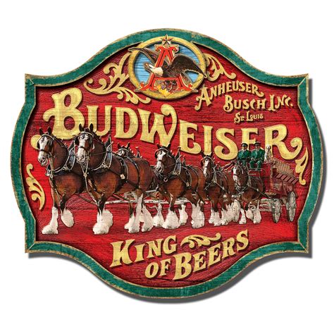 23 Mdf Bud Clydesdales Desperate Enterprises