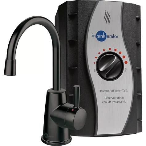 Insinkerator Hot250 1 Handle Matte Black Faucet Instant Hot Water