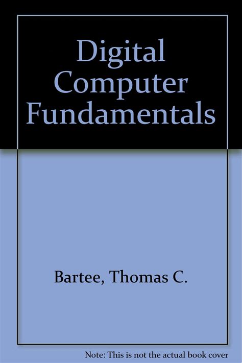 Amazon Digital Computer Fundamentals Bartee Thomas C Electronics