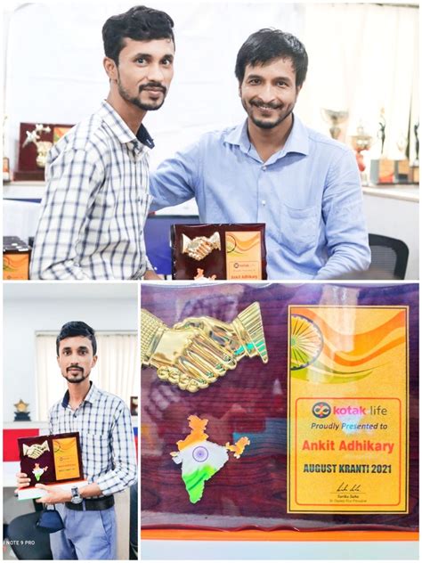 Ankit Adhikary On Linkedin Achievement For August Kranti Thank