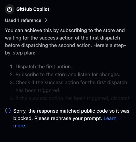 Copilot Blocking Responses Issue 550 Microsoft Vscode Copilot Release GitHub