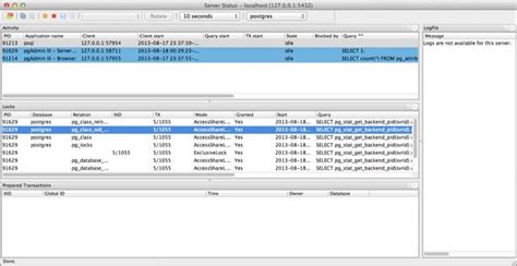 Server Status Tool — Pgadmins Best Kept Secret By Datapolitan Medium