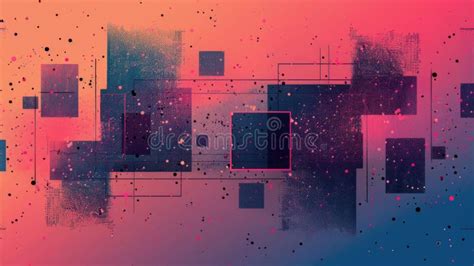 the abstract colourful geometry polygon square shape colored background