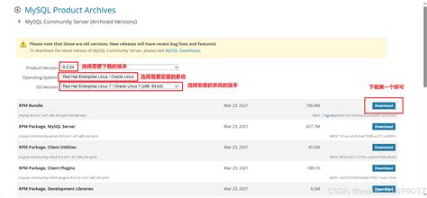 Centos7下安装mysqlmysql官方安装包下载centos 7 Docker Csdn博客