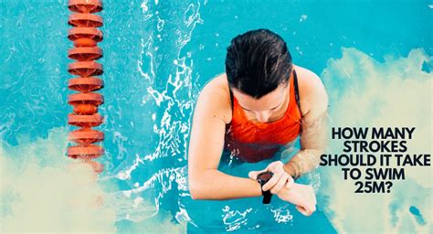 How Long Does It Take To Swim 25m Average Timestroke Count