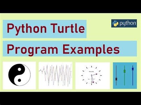 Python Turtle Program Examples Highblix