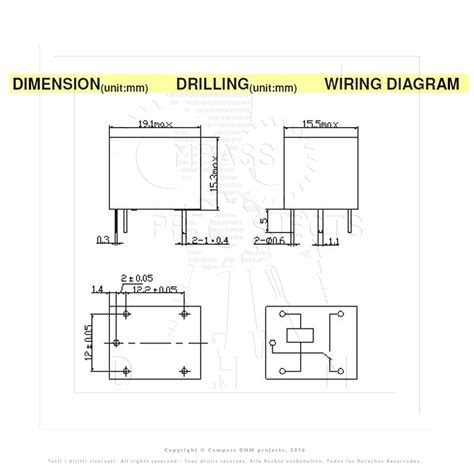 Relay Module Channels V DC V AC Model SRD VDC SL C