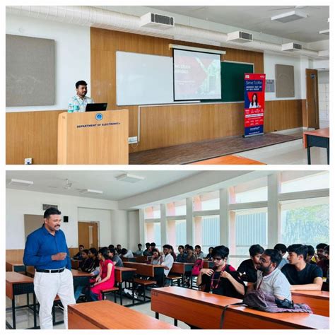 p shambhu on linkedin bmsce ece seminar education innovation