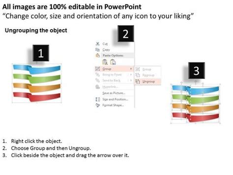 Business Diagram Four Steps Process Info Graphic Slide Presentation Template