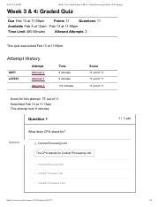 CSE 511 Data Processing At Scale Graded Quiz Summary Course Hero