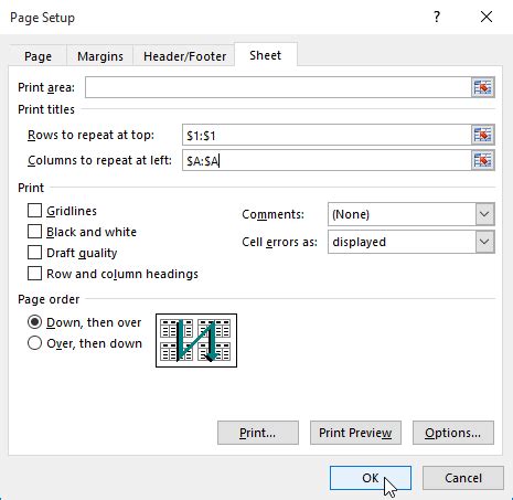 Print Only Active Sheets Excel Print Your Workbook Worksheet More Than 1 Sheet Chart
