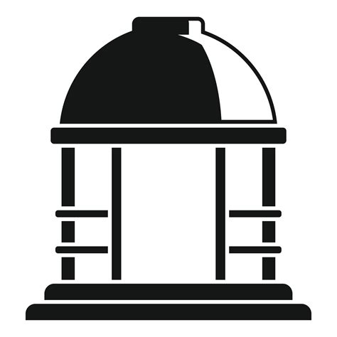 Summer Gazebo Icon Simple Style 14499087 Vector Art At Vecteezy
