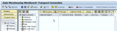 How To Create Bex Transport Request Sap Community