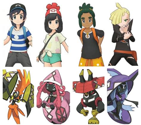 Since Lillie Is The Central Character For Alola I Hope These Guys
