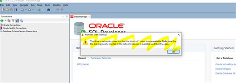 Unable To Create New Database Connection In Sql Developer Version 194 Oracle Forums