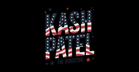 Kash Patel Fbi Director American Flag Kash Patel Fbi Director