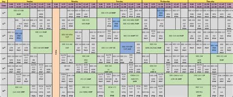 Class Routine Department Of Electrical And Electronic Engineering Eee