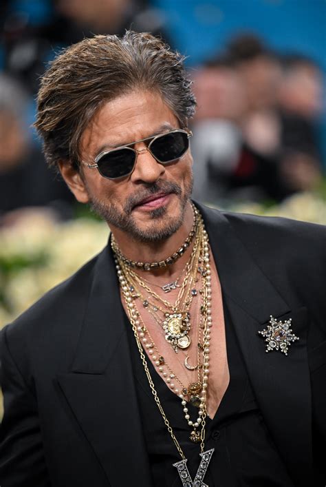 Shah Rukh Khans Met Gala Debut Featured A Jeweled Brooch Talismanic