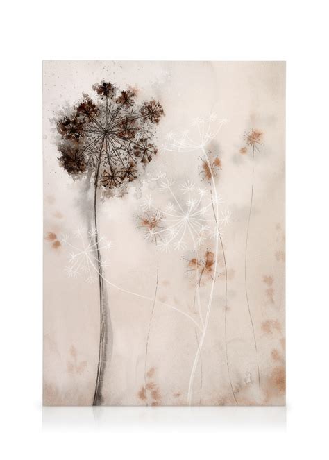 Dried Flowers Art No2 Canvastavla Exklusiv Väggkonst Desenio