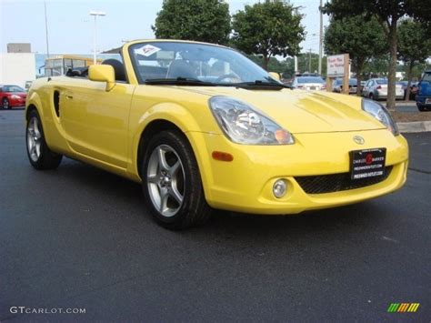 2003 Solar Yellow Toyota Mr2 Spyder Roadster 68283542