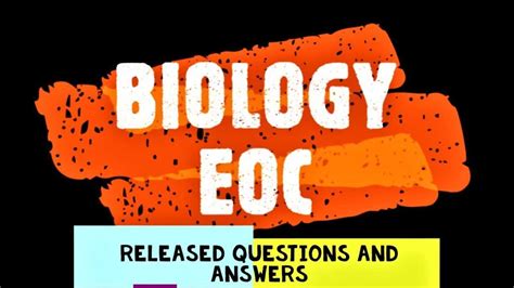Cracking The Biology Eoc Review Packet Answers And Tips For Success In