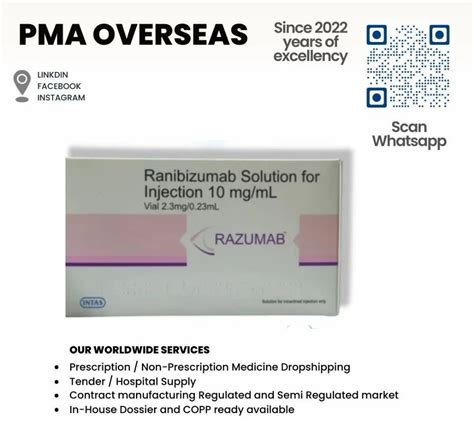 Intas Razumab 10mg Injection At ₹ 12150piece In Nagpur Id 2853096178173