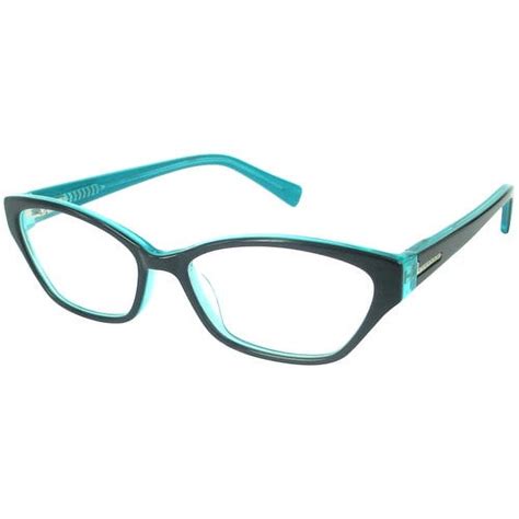 Nolita Mood Womens Rx Able Eyeglass Frames Black Blue Hsafsa