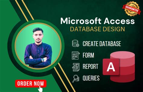 Do Microsoft Access Database Design Task Project For You By Atif