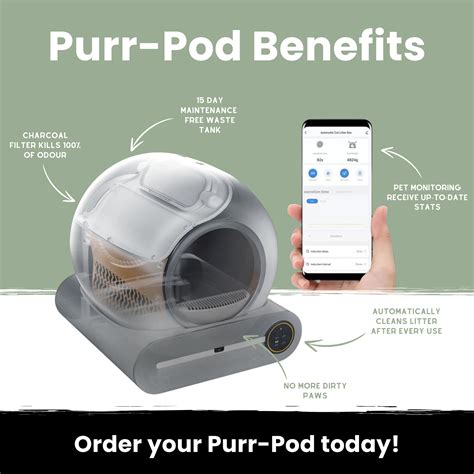 Purr Pod™ Automatic Litter Box