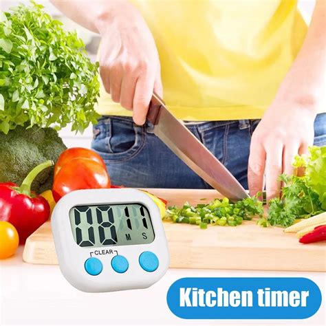 Kitchen Countdown Timer Magnetic Lcd Digital From Cleanfoot