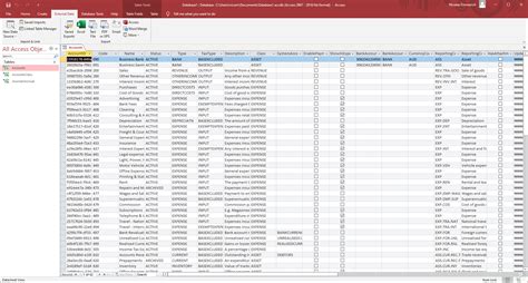 Get Xero Or Myob Data Into Microsoft Access Using Linked Tables To