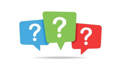 Question Mark Icon In Flat Style Faq Vector Illustration On Isolated