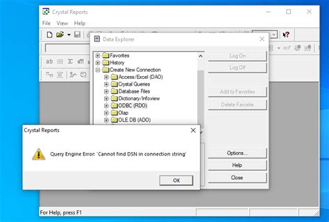 How To Connect Crystal Reports 9 To Mysql Database In Windows 10